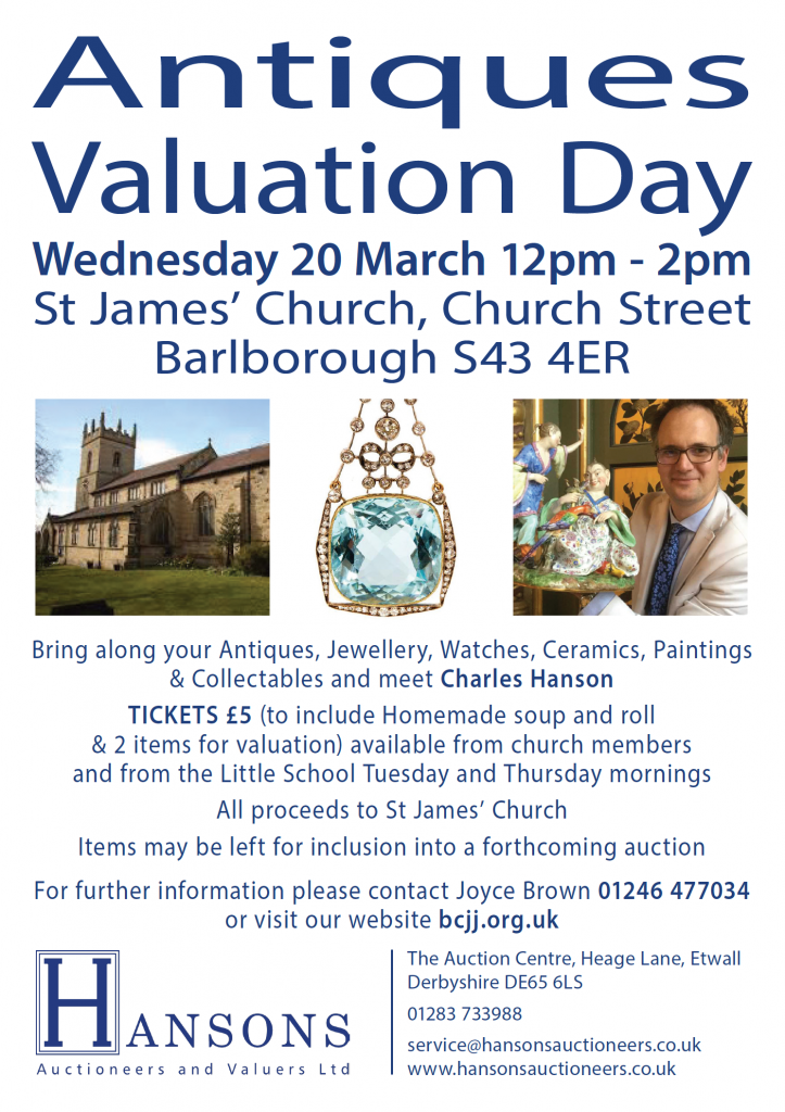 Antiques Valuation Day with Charles Hanson – The Church of England in ...