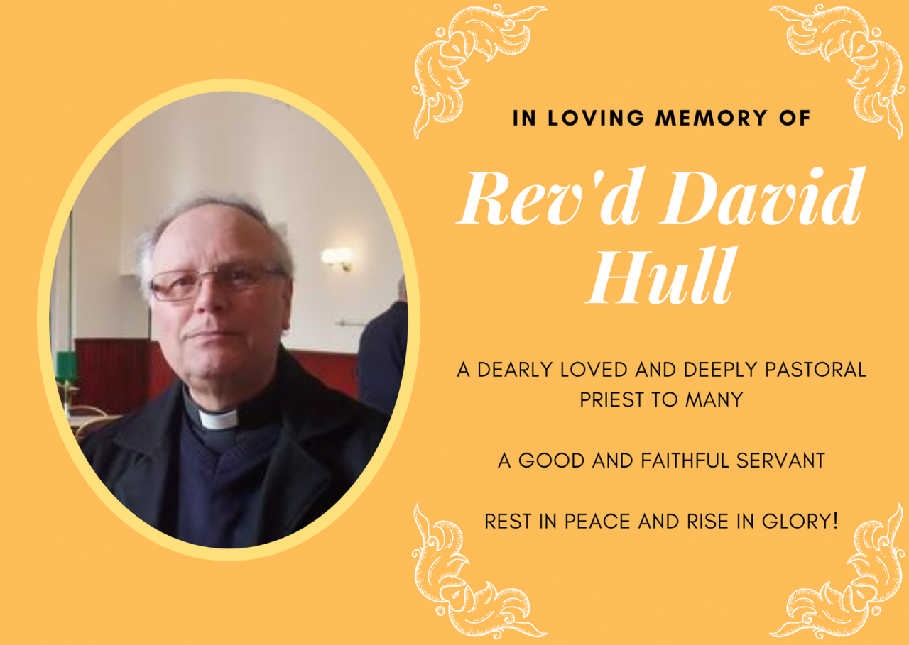 RIP Rev’d David Hull – The Church of England in Barlborough and Clowne