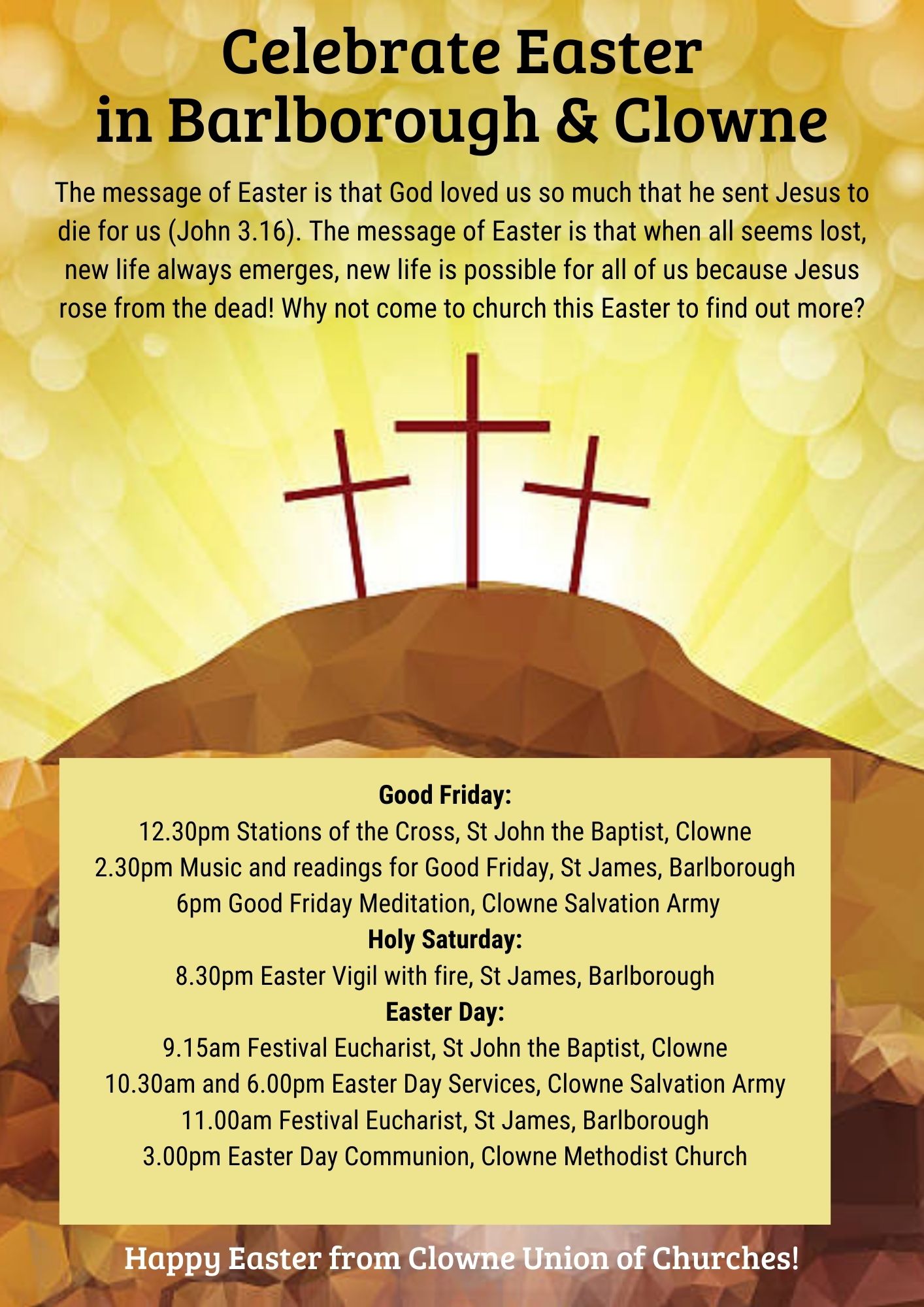 Worship with us this Holy Week and Easter – The Church of England in ...